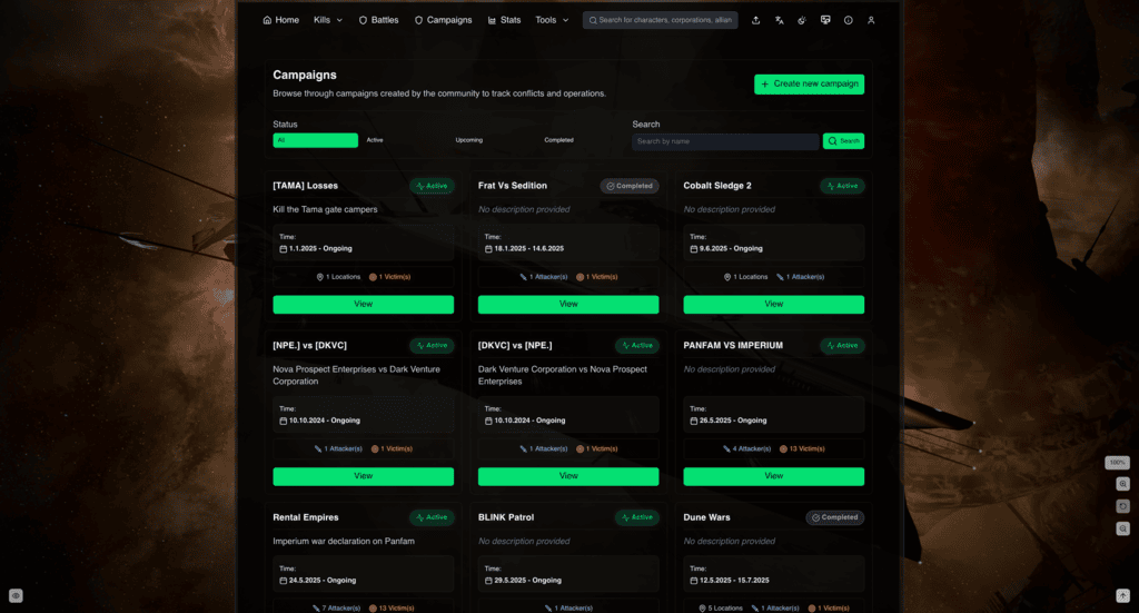 EVE-KILL.com - EVE Developer Documentation