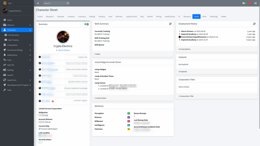 SeAT - EVE Developer Documentation