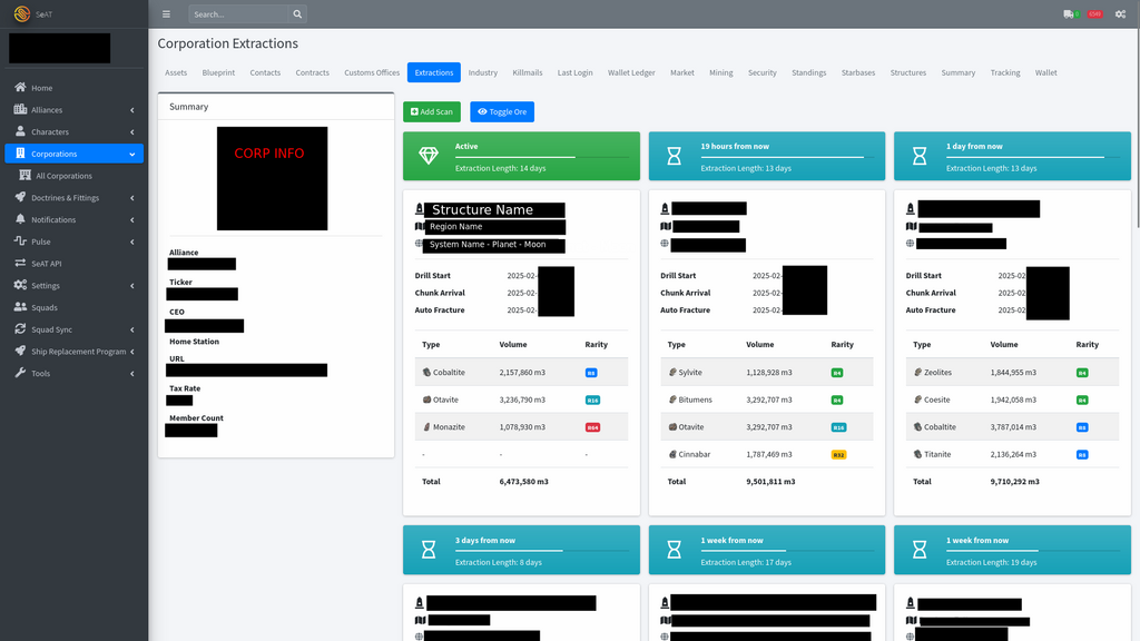 SeAT - EVE Developer Documentation